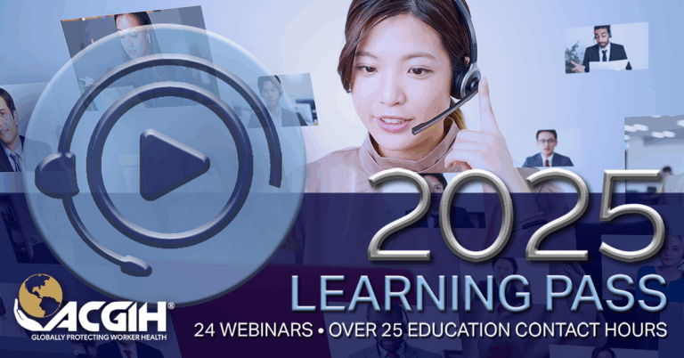 ACGIH Learning Passes - ACGIH